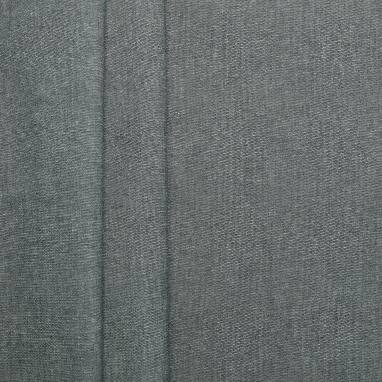 100% Cotton Chambray Shirting - Grey - Circular Sourcing