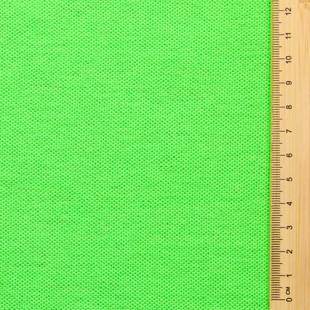 Vortex Pique - Neon Lime - Circular Sourcing